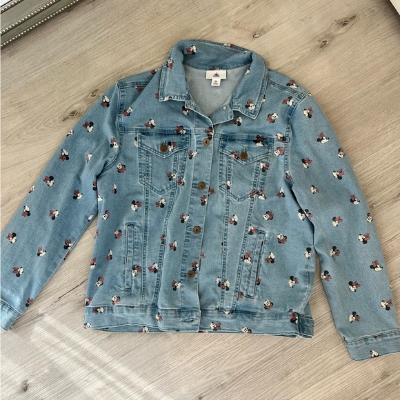 Disney | Jackets & Coats | Womens Minnie Mouse Denim Jacket | Poshmark